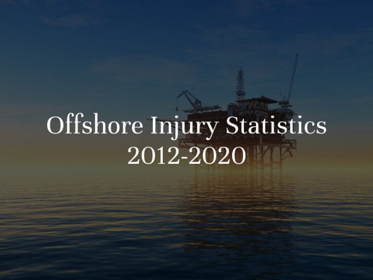 Offshore Injury Statistics | Bowen Painter Injury Lawyers